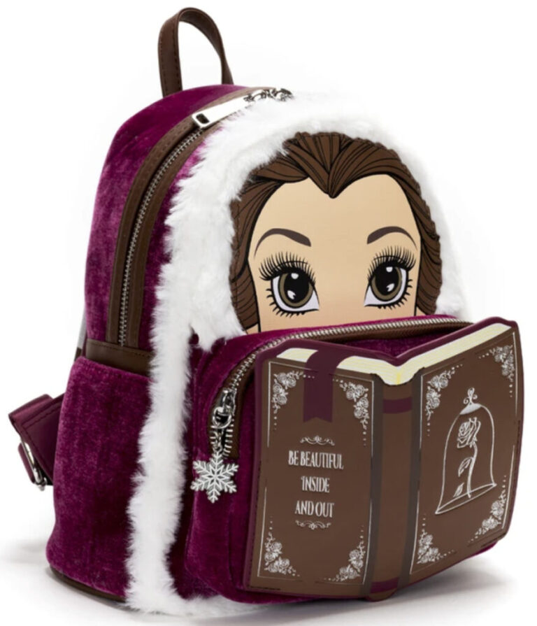 Loungefly Backpack Disney Beauty and the Beast Belle Behind Book ...