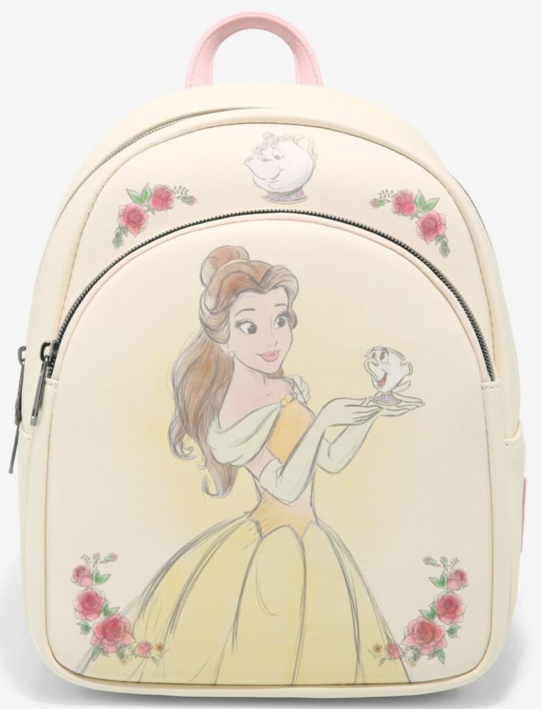 Loungefly Backpack Disney Beauty and the Beast Belle & Chip – Backpack ...