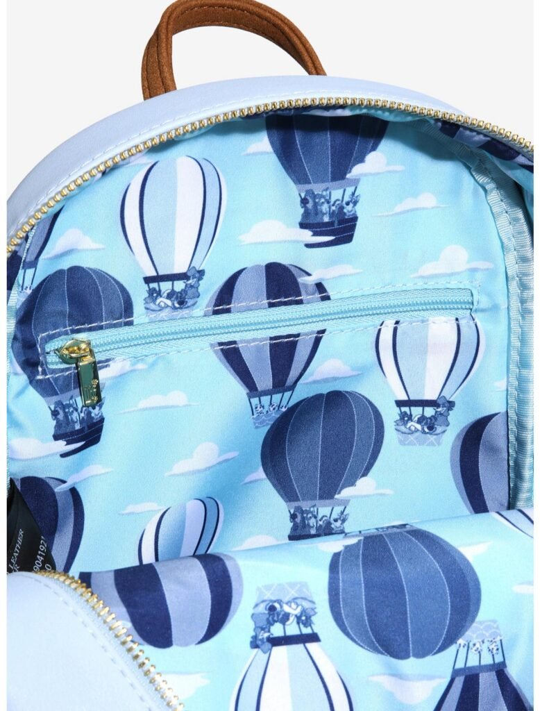 Loungefly Backpack Disney Multi Movie Dogs in Hot Air Balloons ...