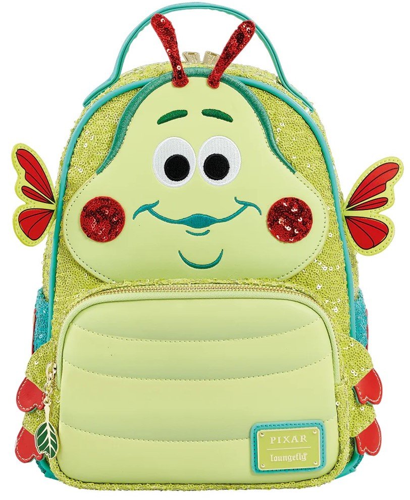 Loungefly Backpack Disney A Bug’s Life Heimlich Sparkle Bag – Backpack ...