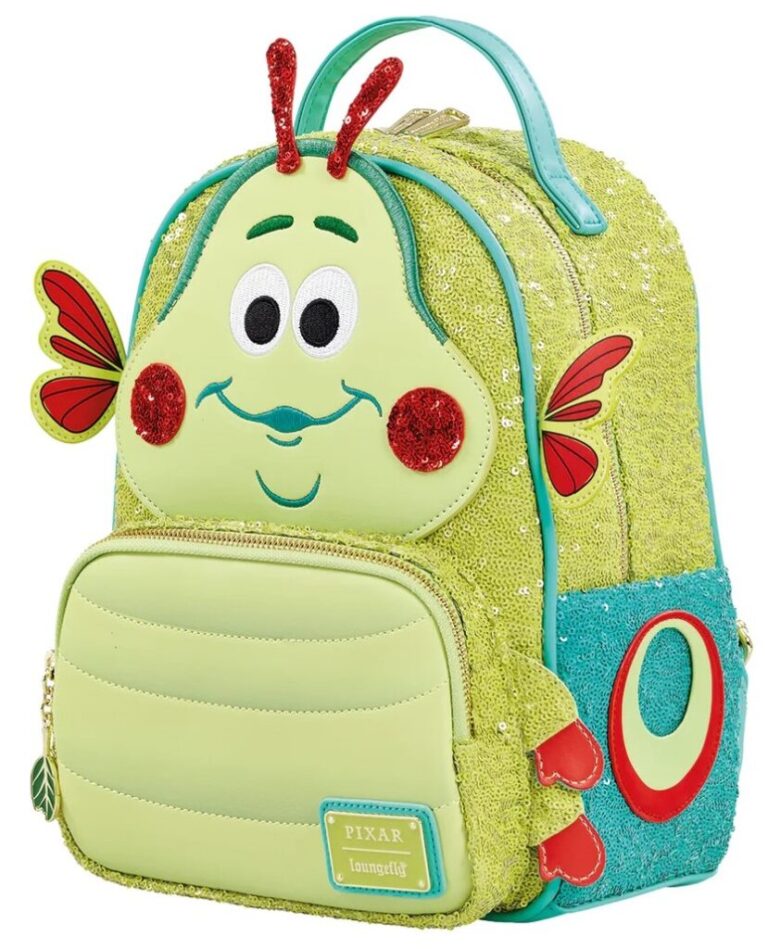 Loungefly Backpack Disney A Bug’s Life Heimlich Sparkle Bag – Backpack ...