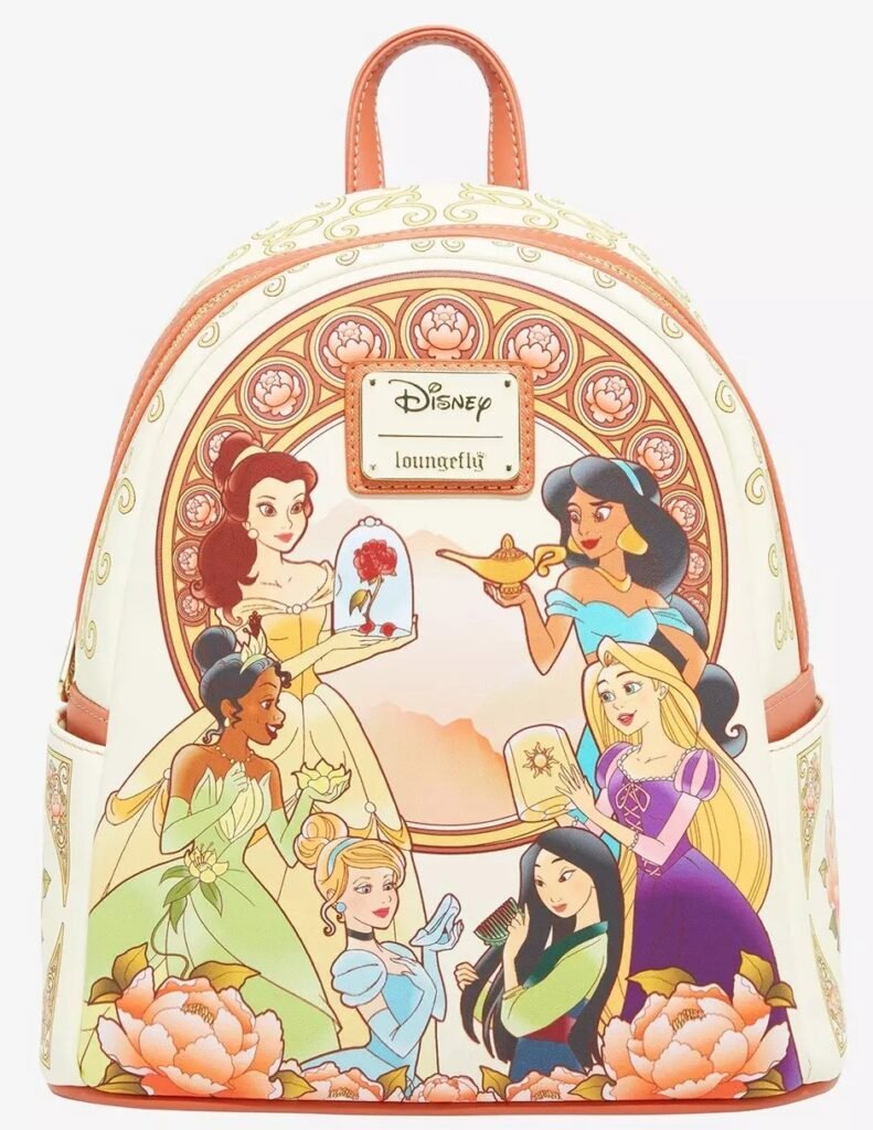 Loungefly Backpack Disney Princess with Accessory – Backpack Sisters
