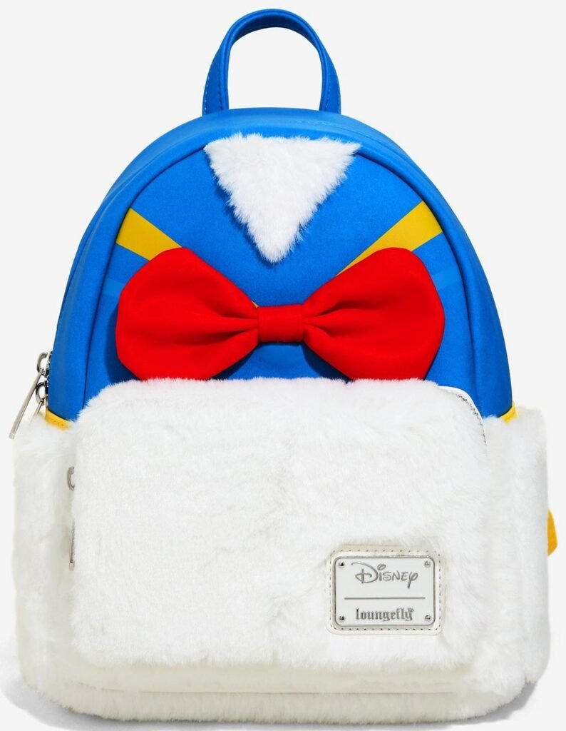 Loungefly Backpack Disney Donald Duck Furry Sailor – Backpack Sisters